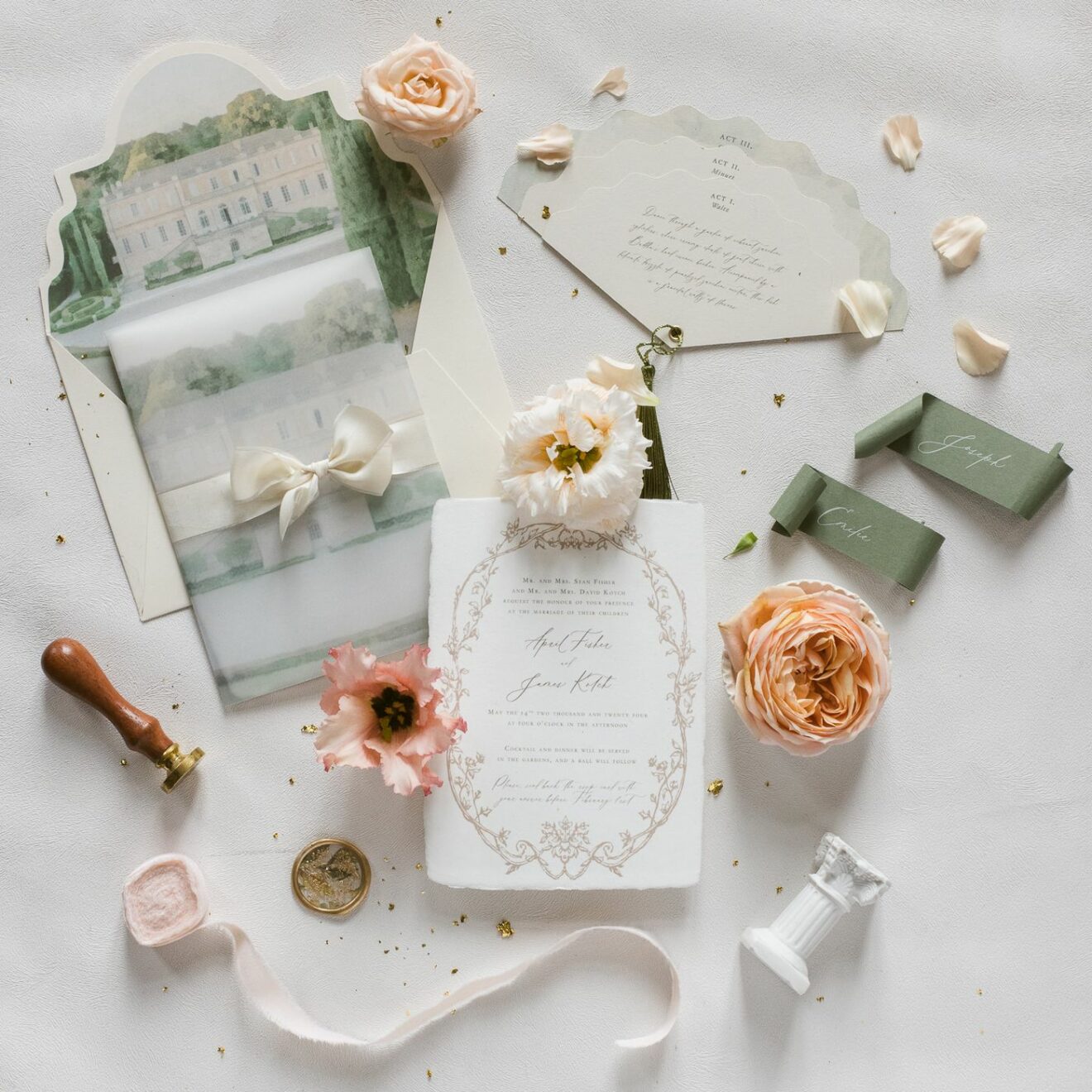 Inspiration : Un mariage au Château Martinay - ALBE Editions